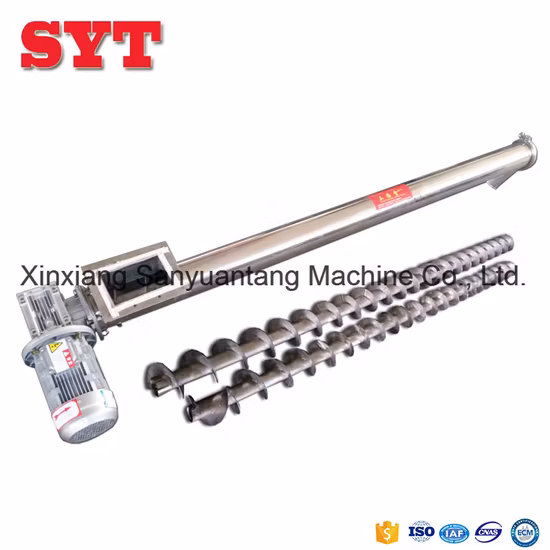 Plastic Powder Particle Spiral Feeding Machine | Vibrating Motor Group